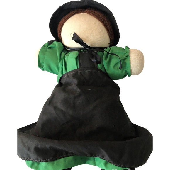 Toys | Faceless Amish Doll Cloth Woman Girl Folk Art 16 | Poshmark